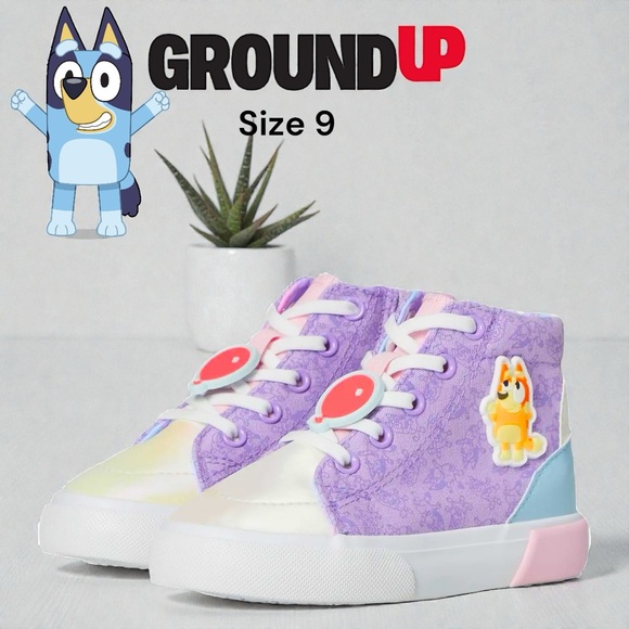 Ground Up | Shoes | Ground Up Bluey High Top Sneakers | Poshmark